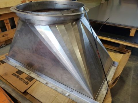 Custom HVAC Transition Box | Macy Industries